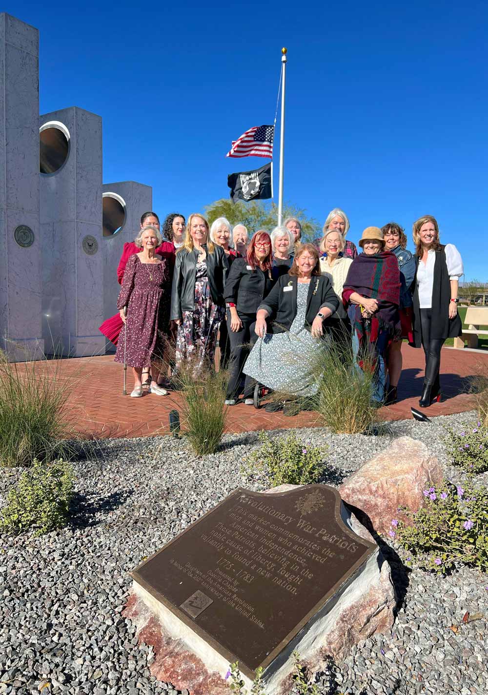 America 250 Patriots – Arizona DAR Historical Markers